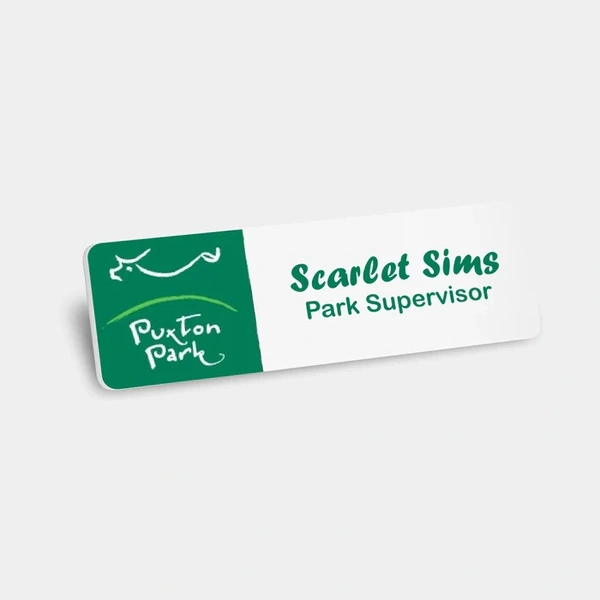 Plastic Badges | Peppermint Print Limited